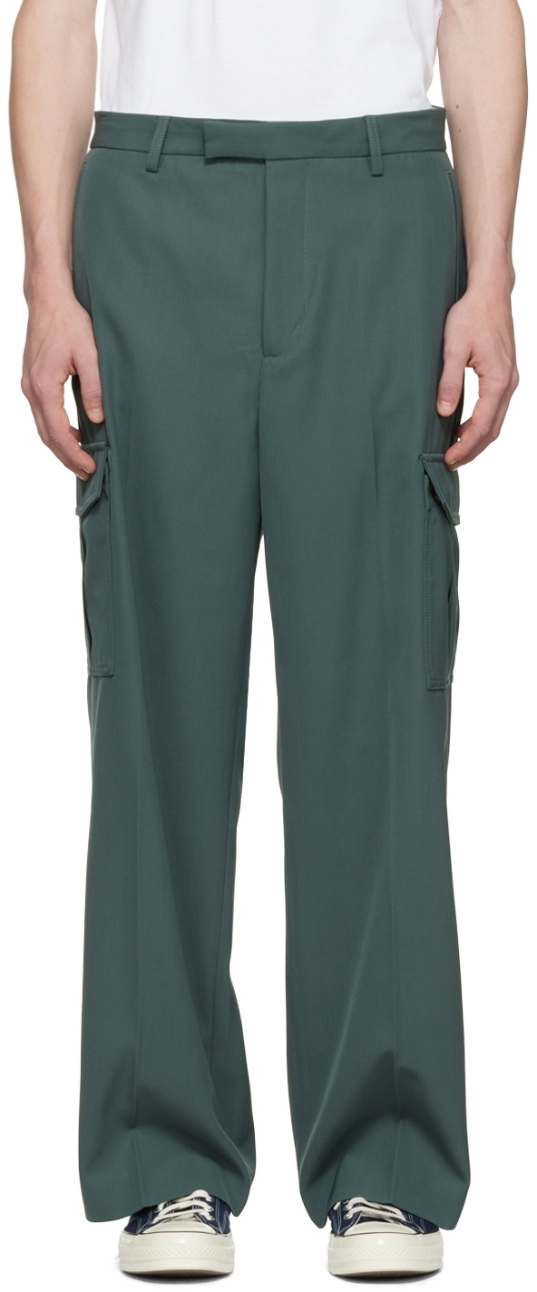Second/Layer Green Disaster Cargo Pants Second/Layer