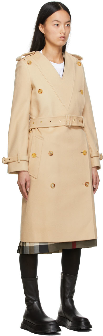 Burberry Beige Runway Coat Burberry