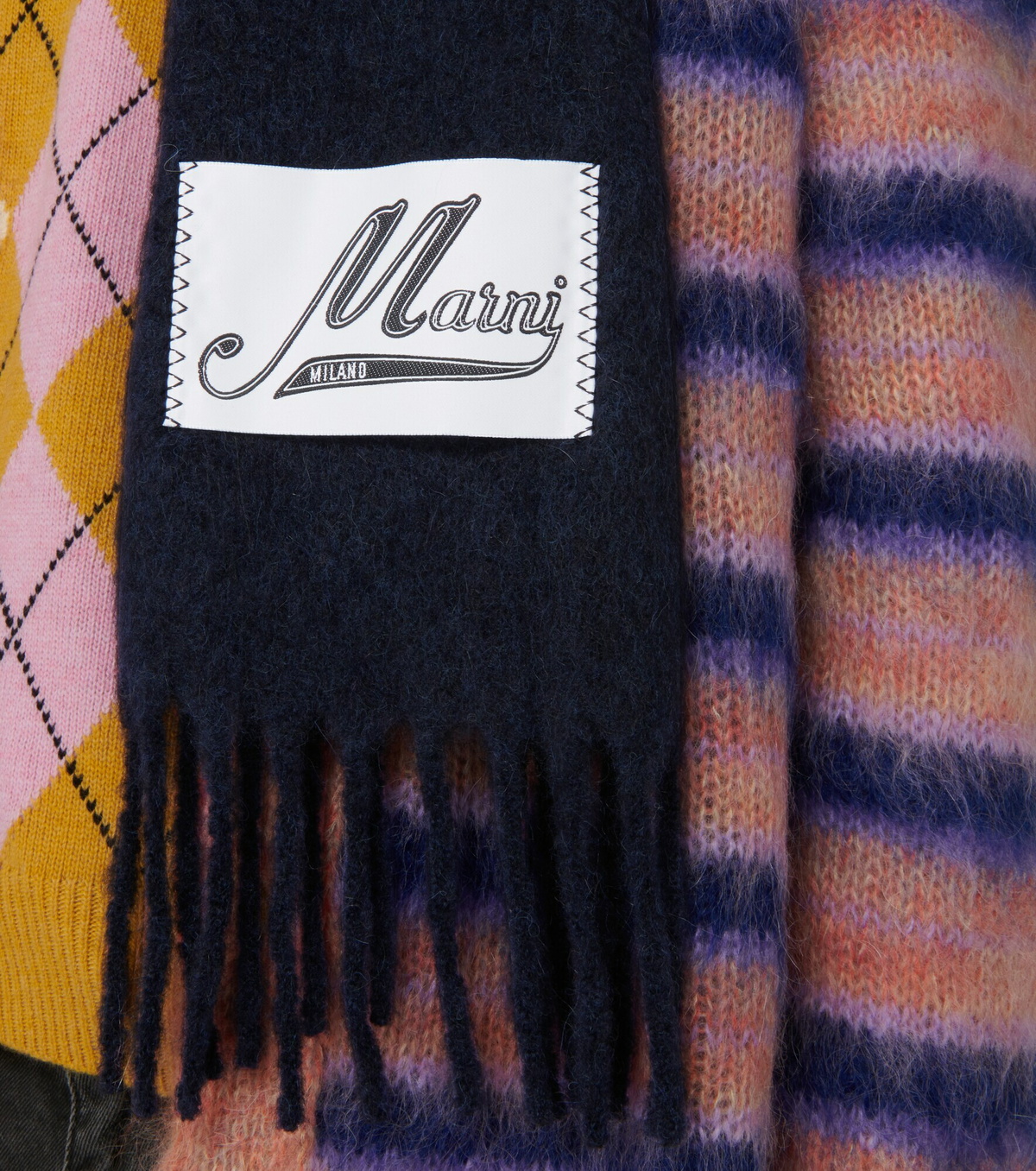 Marni - Wool-blend scarf Marni
