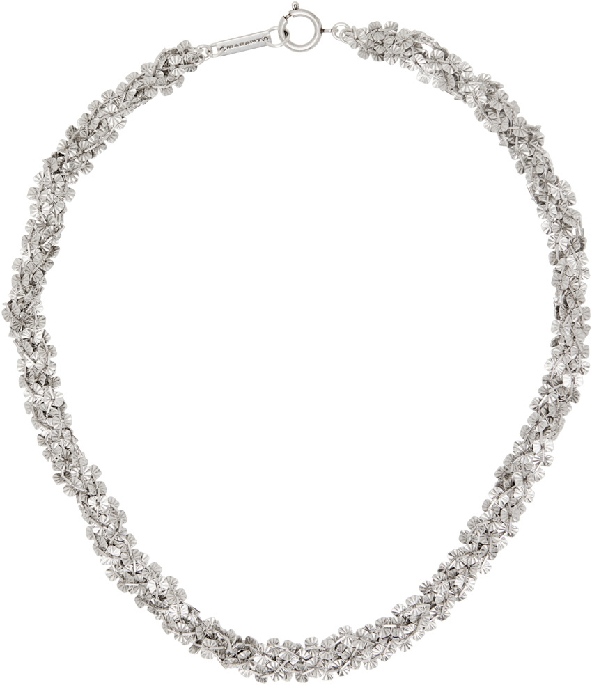 Isabel Marant Silver Tinsel Chain Necklace Isabel Marant