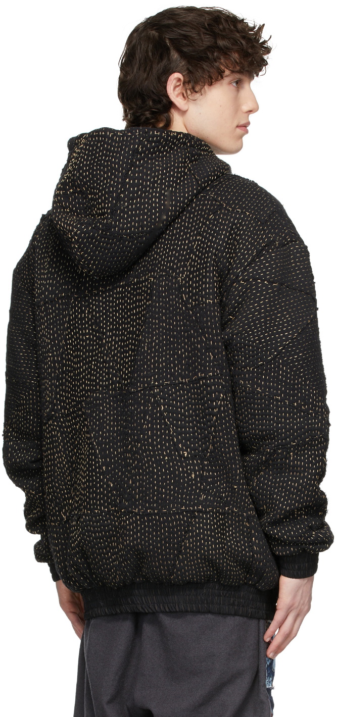 By Walid Black Patch Hayden Zip-Up By Walid