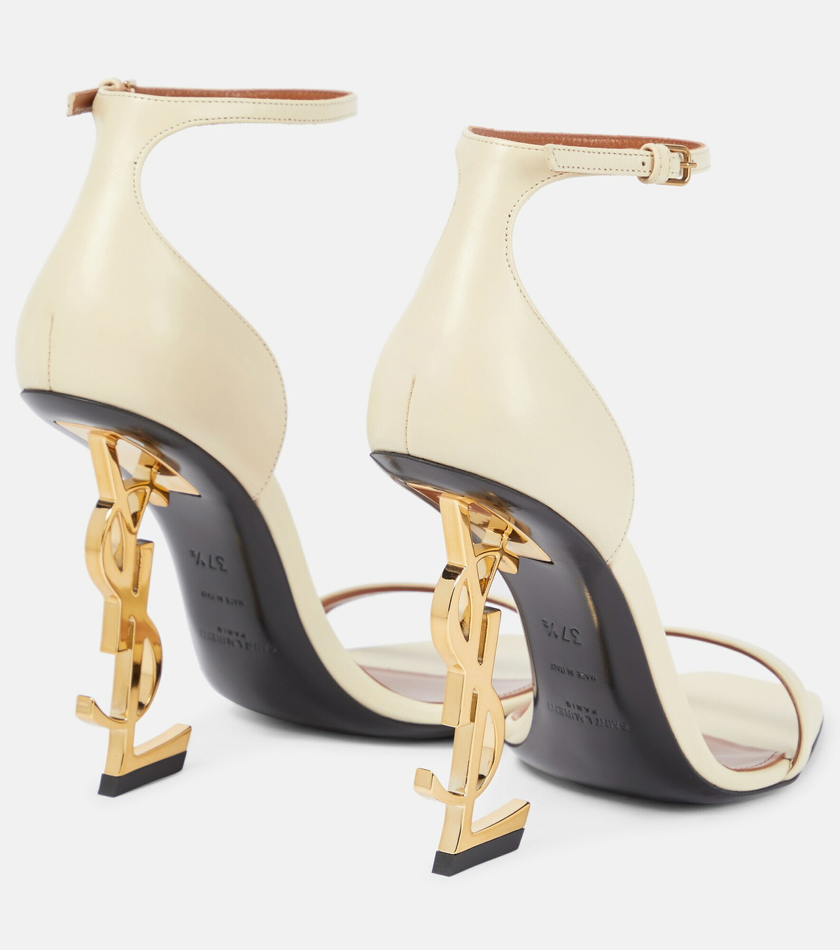 Saint Laurent - Opyum 110 leather sandals Saint Laurent