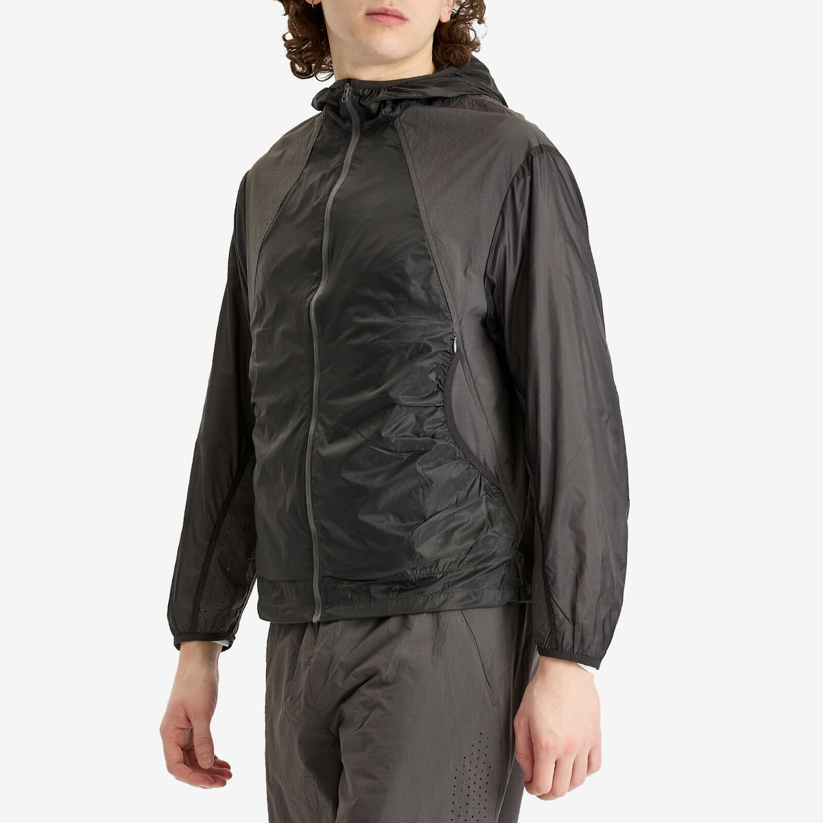 Hiking Patrol Men's Lightweight Technical Jacket in Dark Grey Hiking Patrol