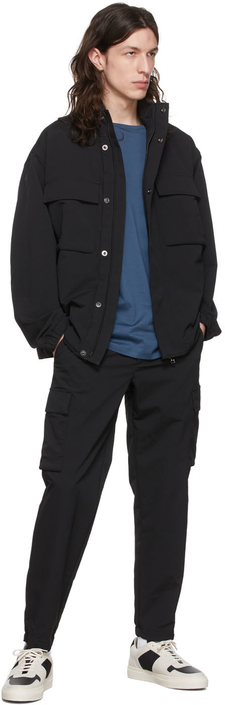 Theory Black Piqué Jacket Theory