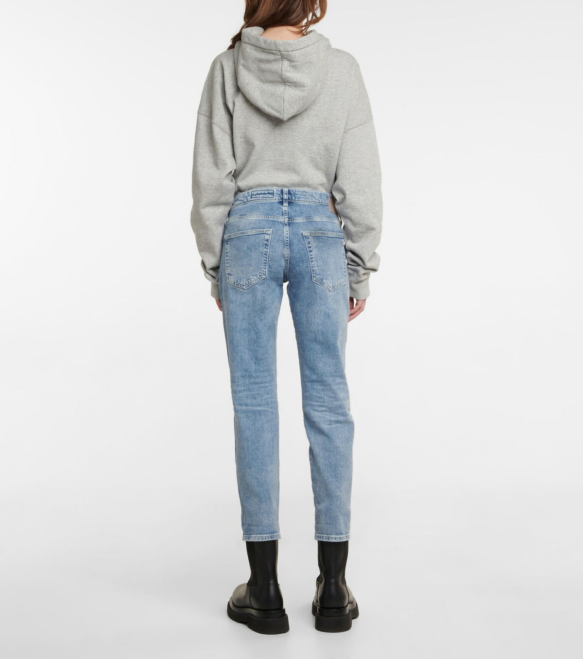 AG Jeans - Ex-boyfriend mid-rise slim jeans AG Jeans