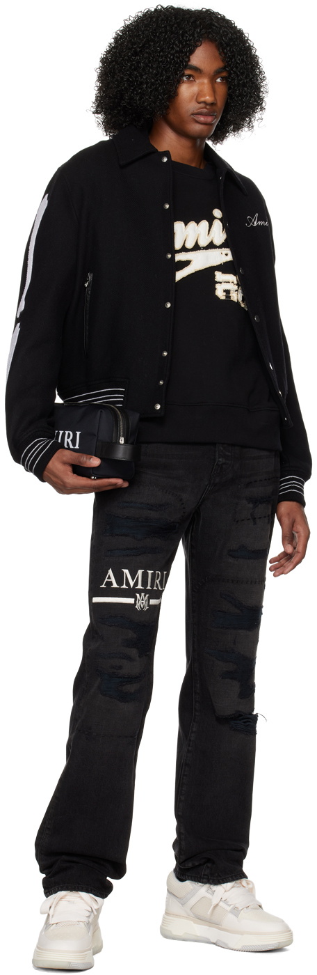 AMIRI Black '22' Sweatshirt Amiri