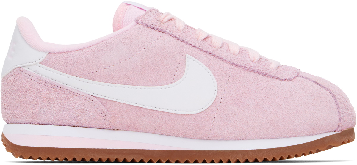 Nike Pink Cortez Vintage Suede Sneakers Nike