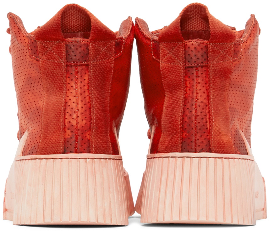 Boris Bidjan Saberi SSENSE Exclusive Red Bamba 1.1 Sneakers Boris ...