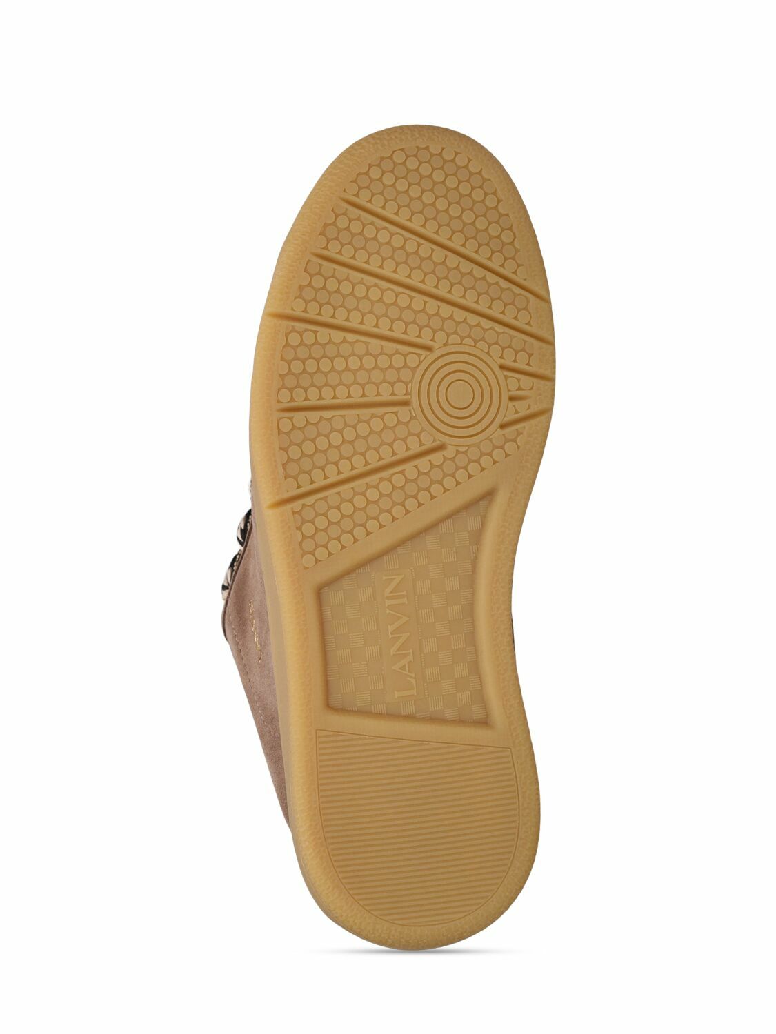 LANVIN - Curb Lite In Full Suede Sneakers Lanvin