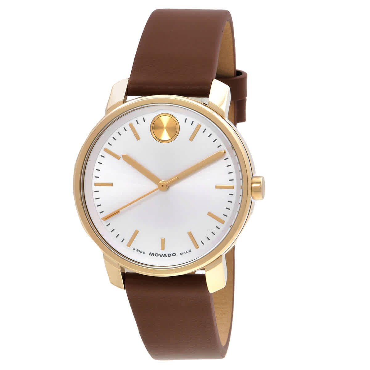 Movado Bold Quartz White Dial Ladies Watch 3601166 Movado