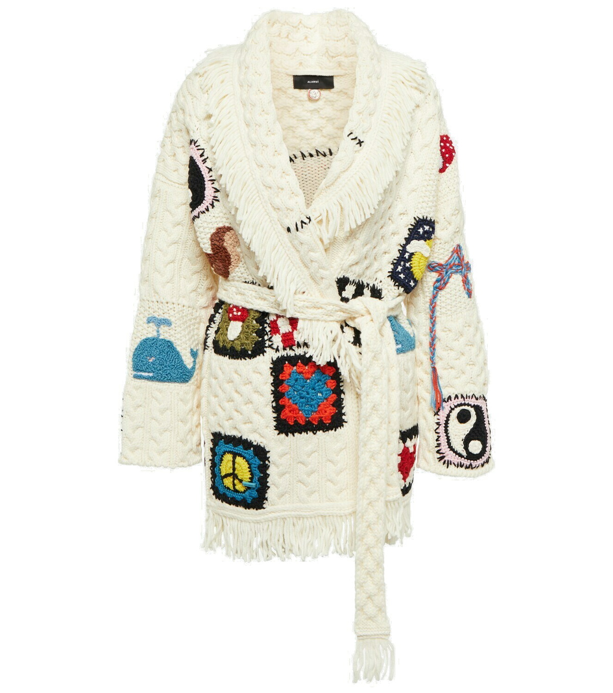 Alanui - Northern Vibes wool cardigan Alanui