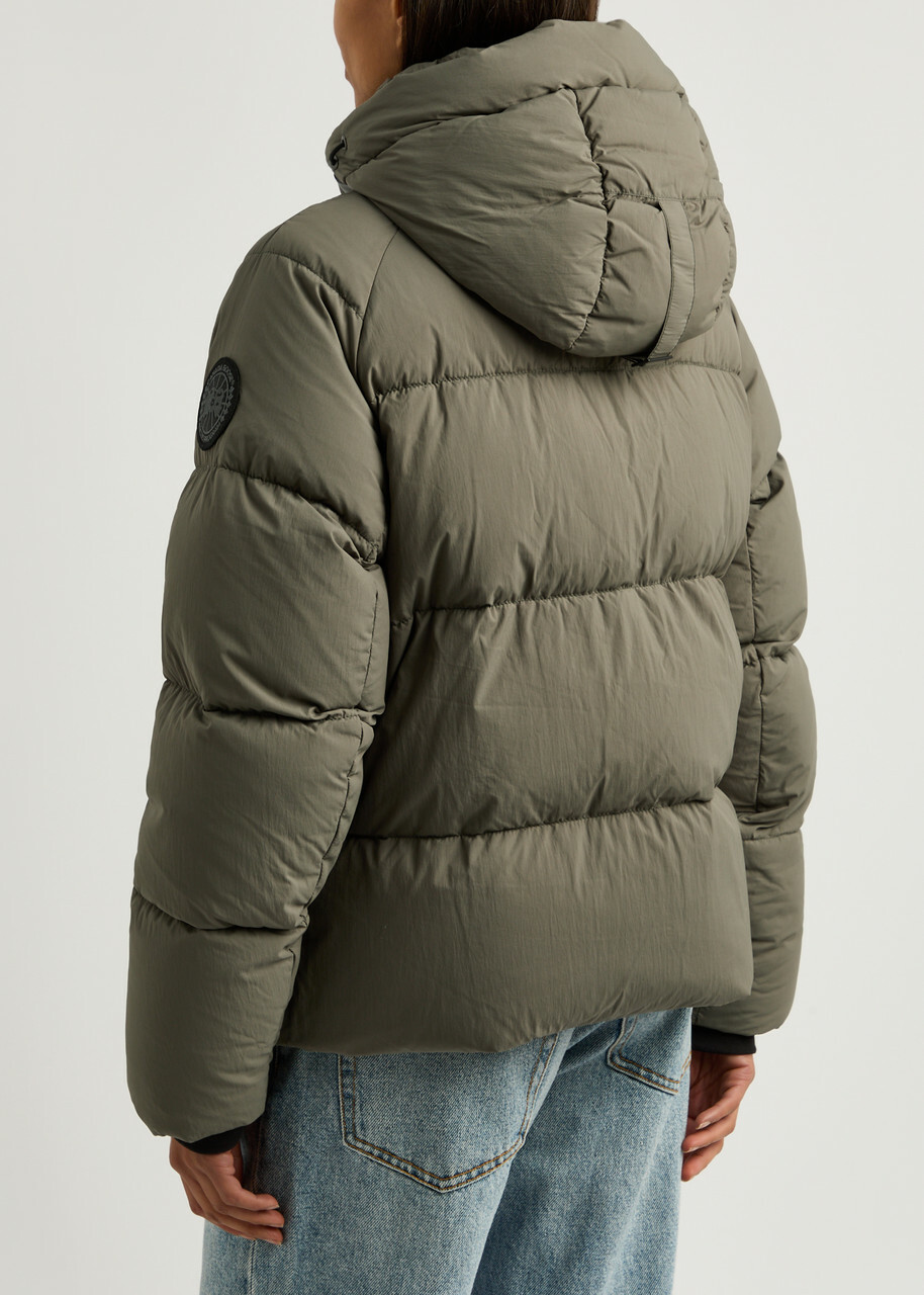 Canada Goose Junction Quilted Hooded Shell Jacket Sage Canada Goose