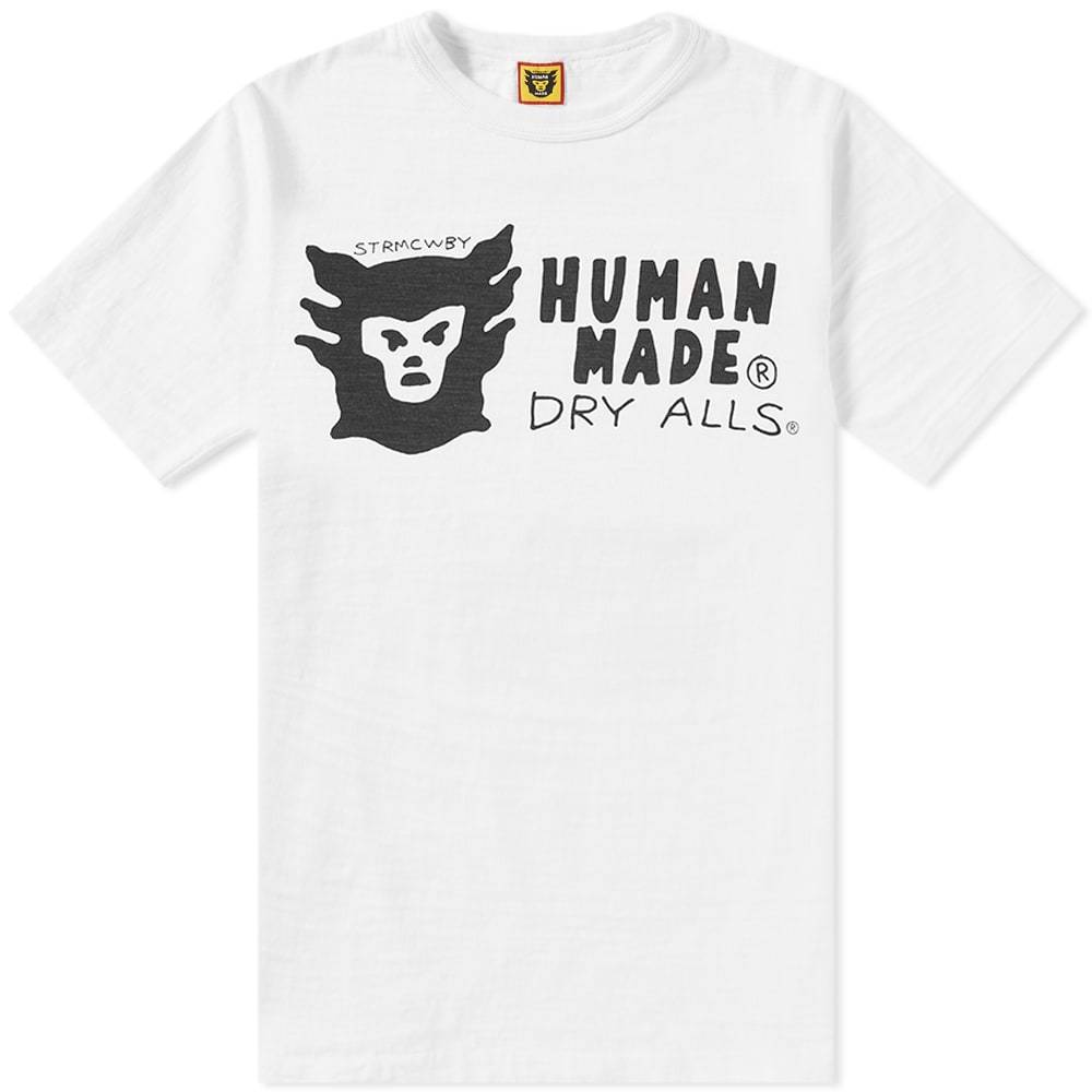 Human Made Wide Logo Tee White Human Made