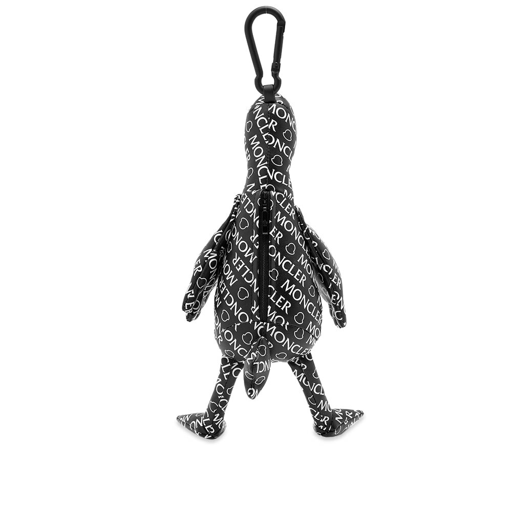 Moncler Women's Duck Key Ring in Black Moncler