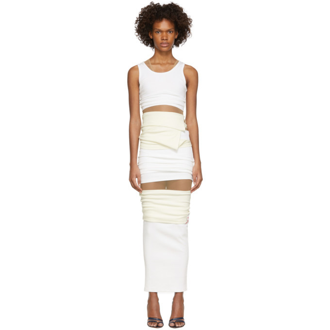 Y/Project Off-White Multilayer Dress Y/Project
