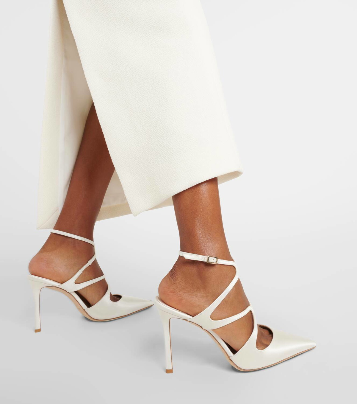 Jimmy Choo Azia 95 satin pumps Jimmy Choo Jimmy Choo Azia 95 satin pumps Jimmy Choo