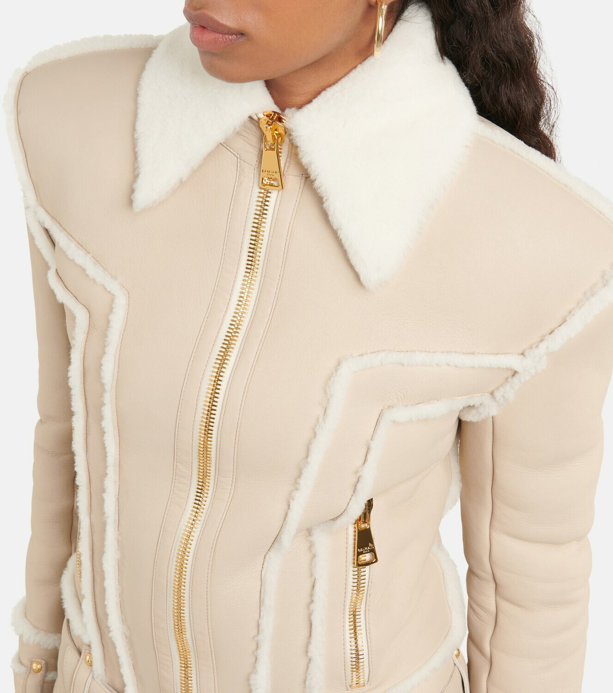 Balmain - Leather jacket Balmain