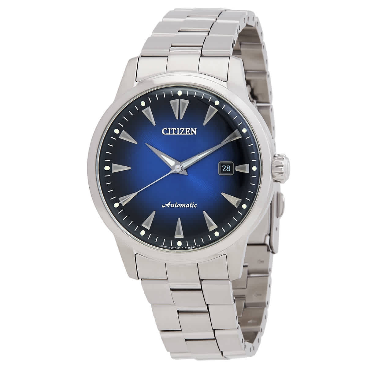 Citizen Automatic Blue Dial Mens Watch NK0009-82L Citizen