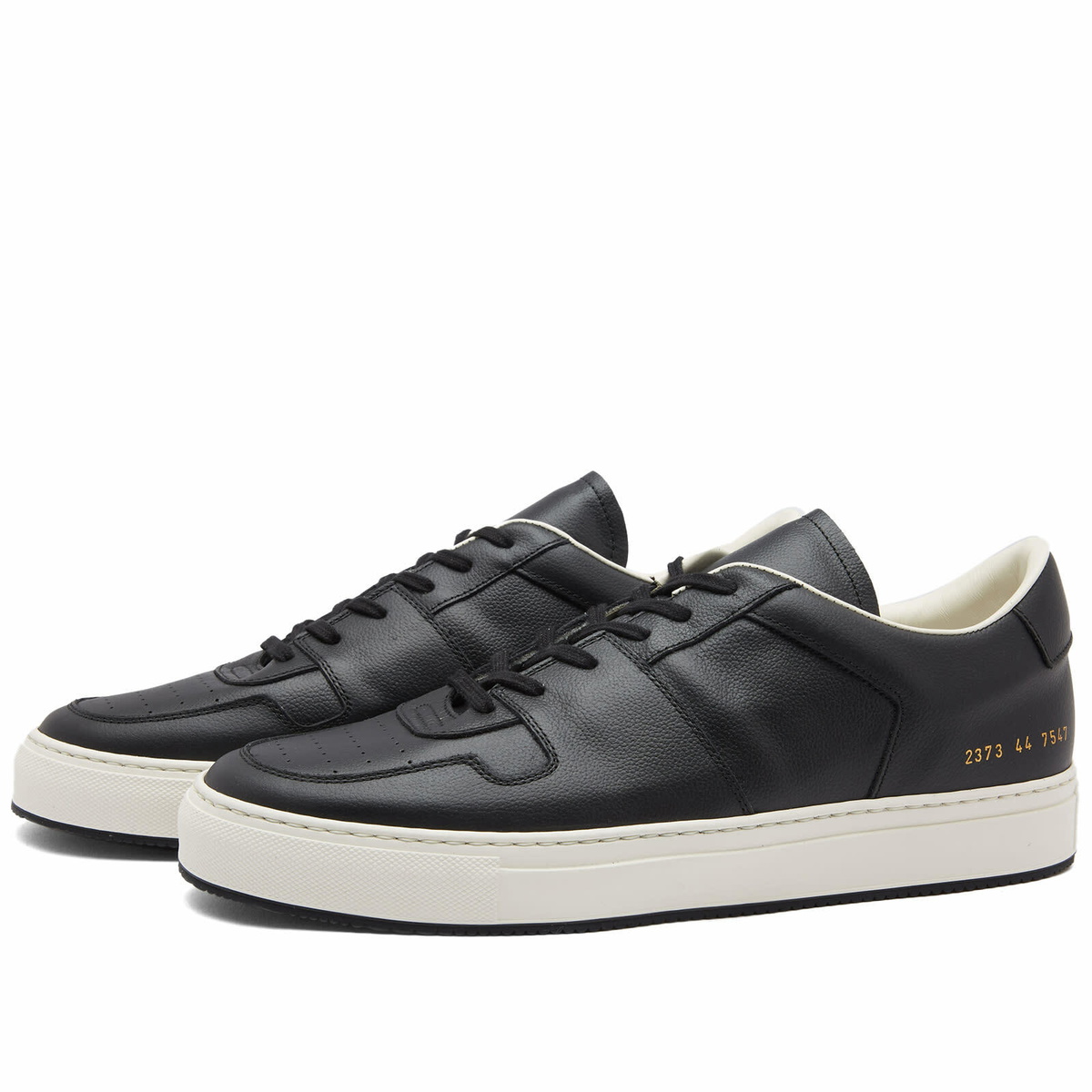 Common Projects Men's Decades Low Sneakers in Black Common Projects