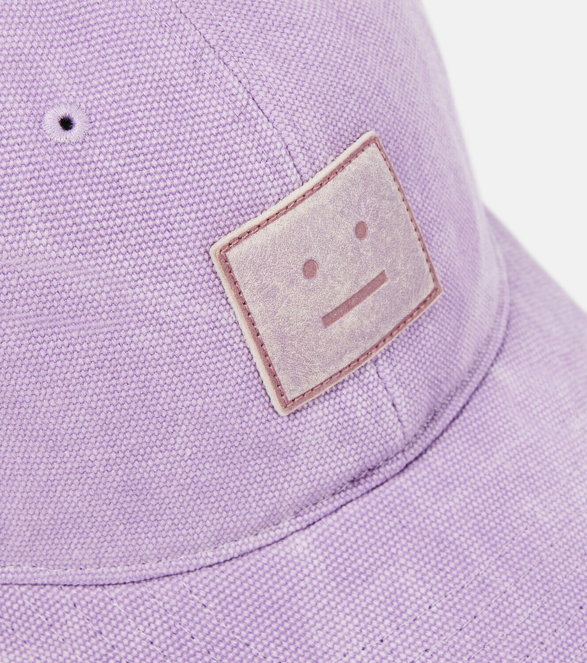 Acne Studios Face cotton baseball cap Acne Studios
