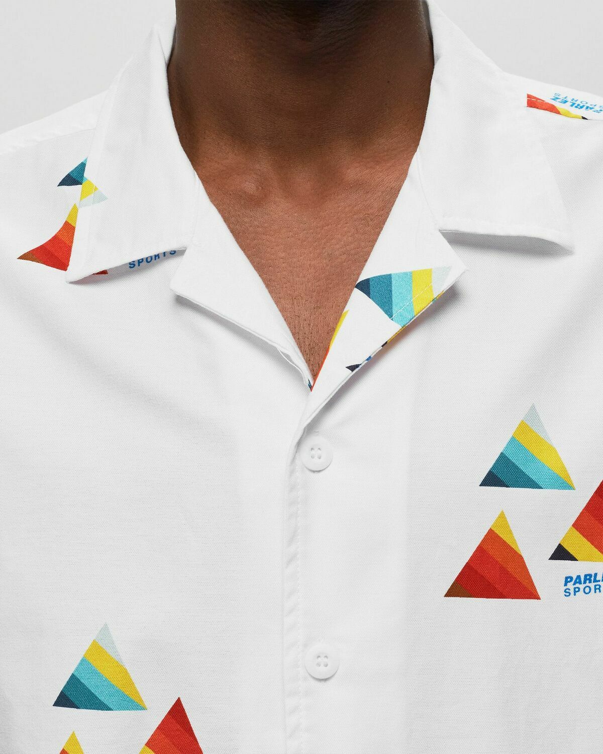 Parlez Antilles Shirt White Shortsleeves Parlez
