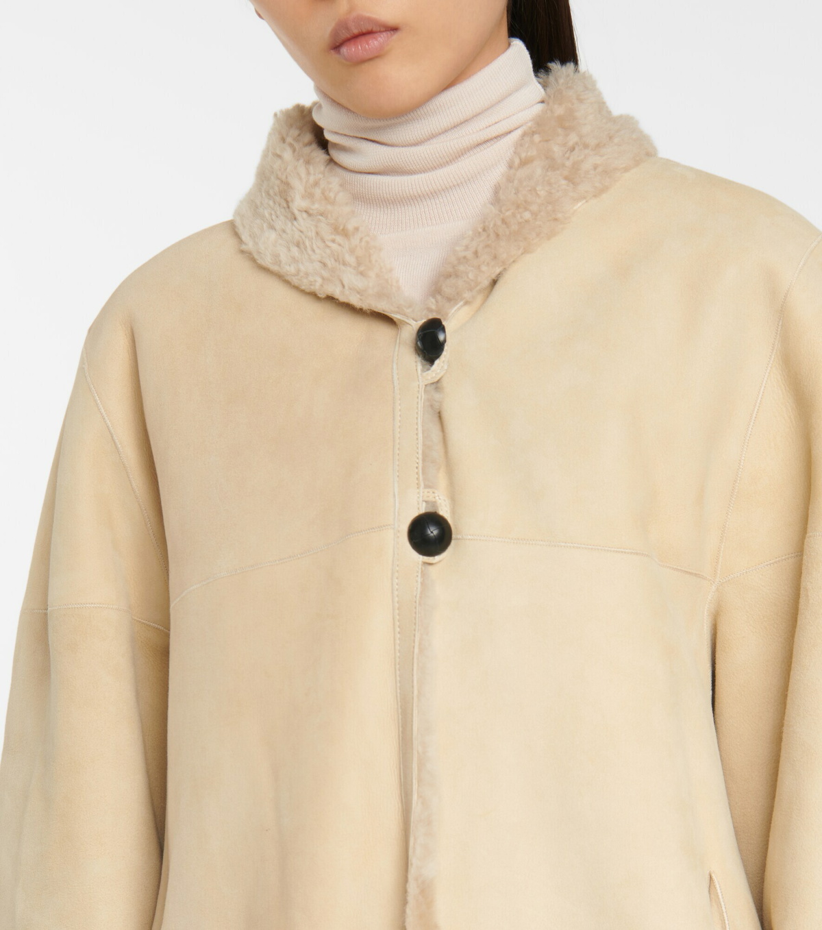 Isabel Marant - Abazoe reversible shearling coat Isabel Marant