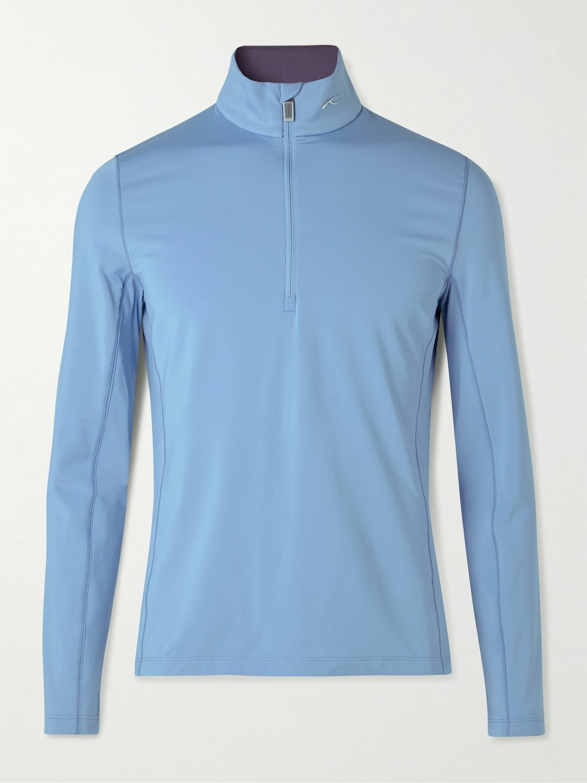 Kjus - Trace 2.0 Stretch-Jersey Half-Zip Ski Mid-Layer - Blue Kjus