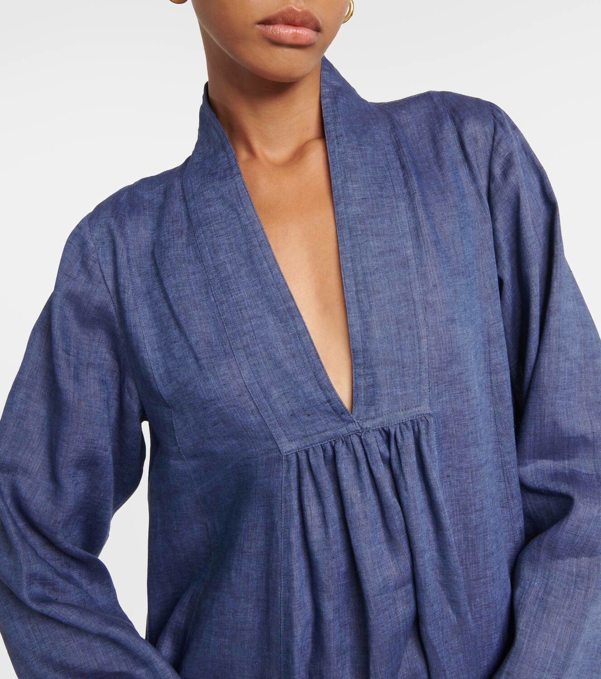 Loro Piana Linen kaftan Loro Piana