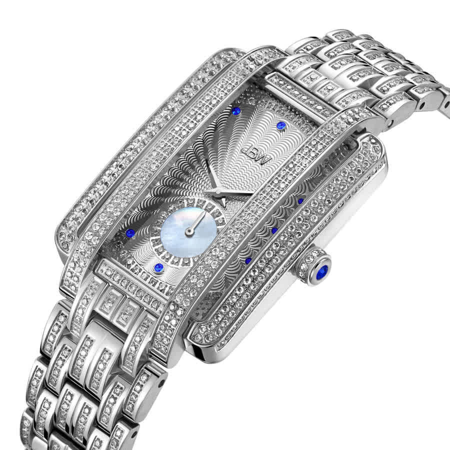 JBW Platinum Series Diamond Silver-tone Dial Ladies Watch PS505B JBW