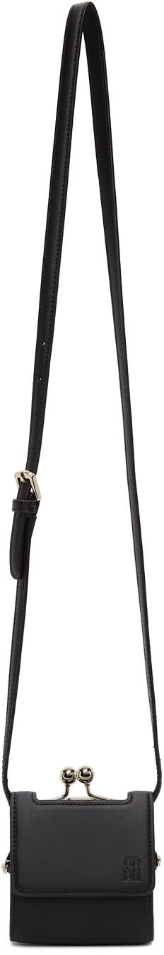 Simone Rocha Black Leather Shoulder Bag Simone Rocha