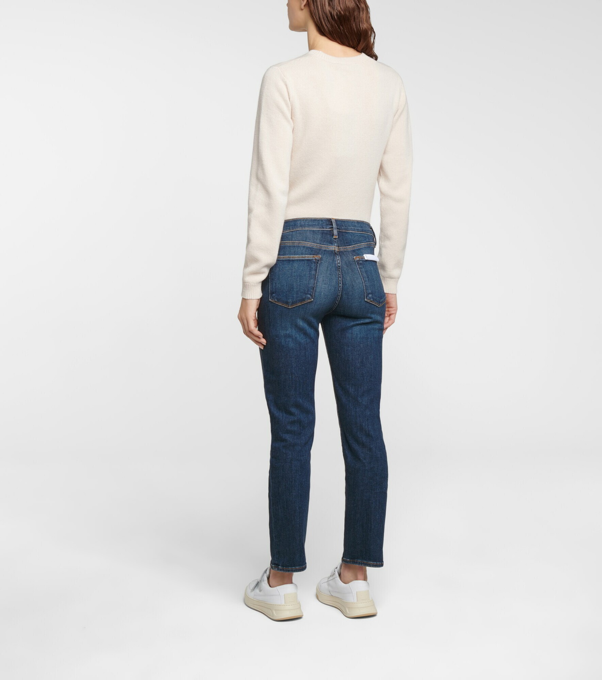 Frame - Le High cropped straight jeans Frame Denim