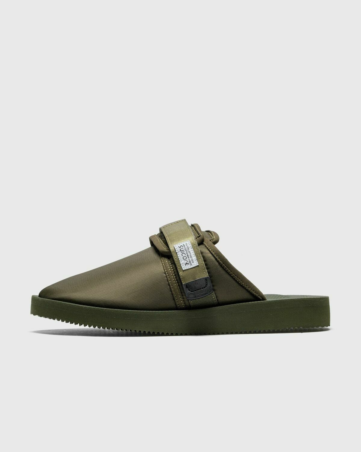 Suicoke Zavo Cab Green Sandals & Slides Suicoke