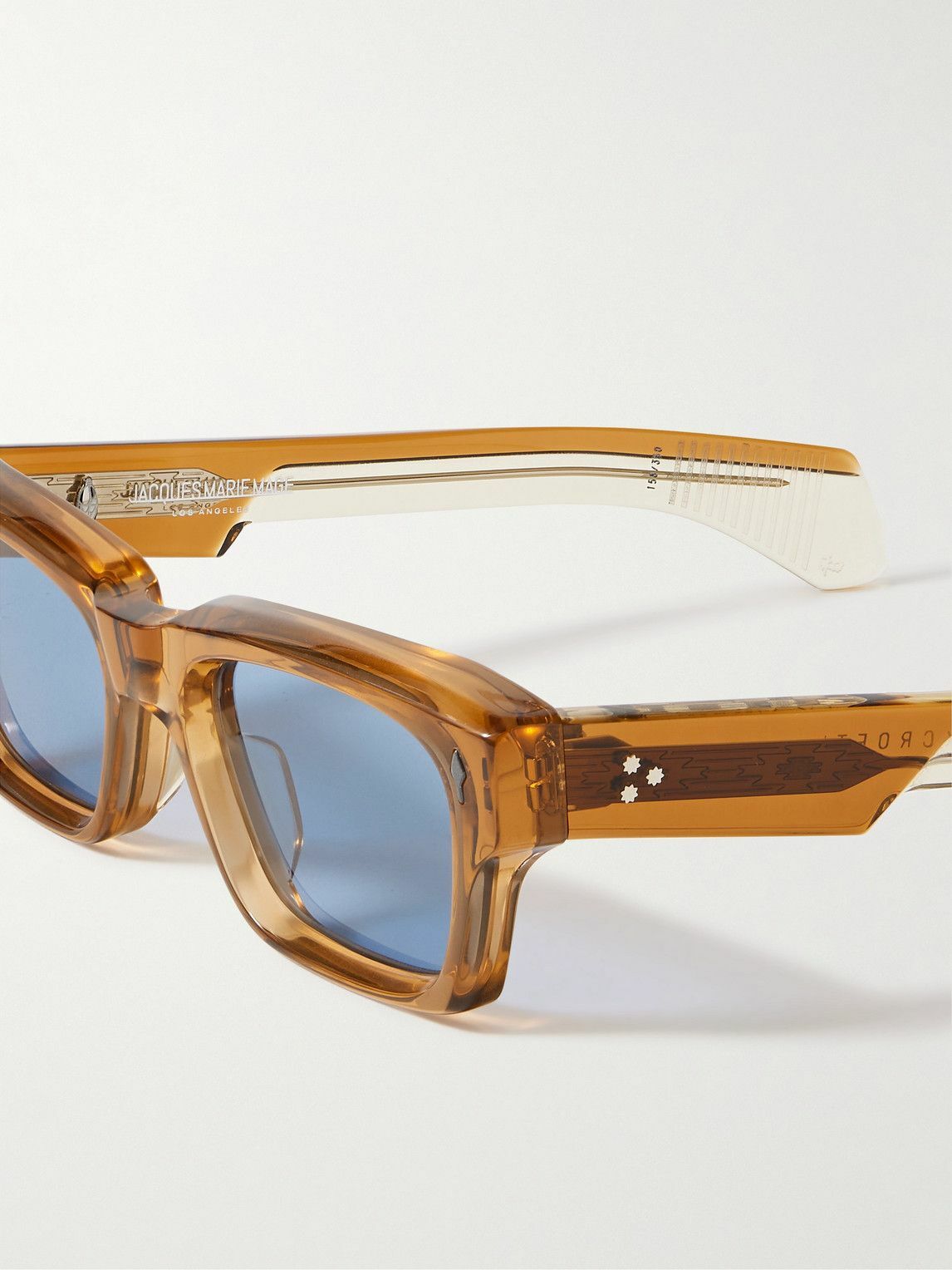 Jacques Marie Mage - Ashcroft Rectangular-Frame Acetate Sunglasses ...
