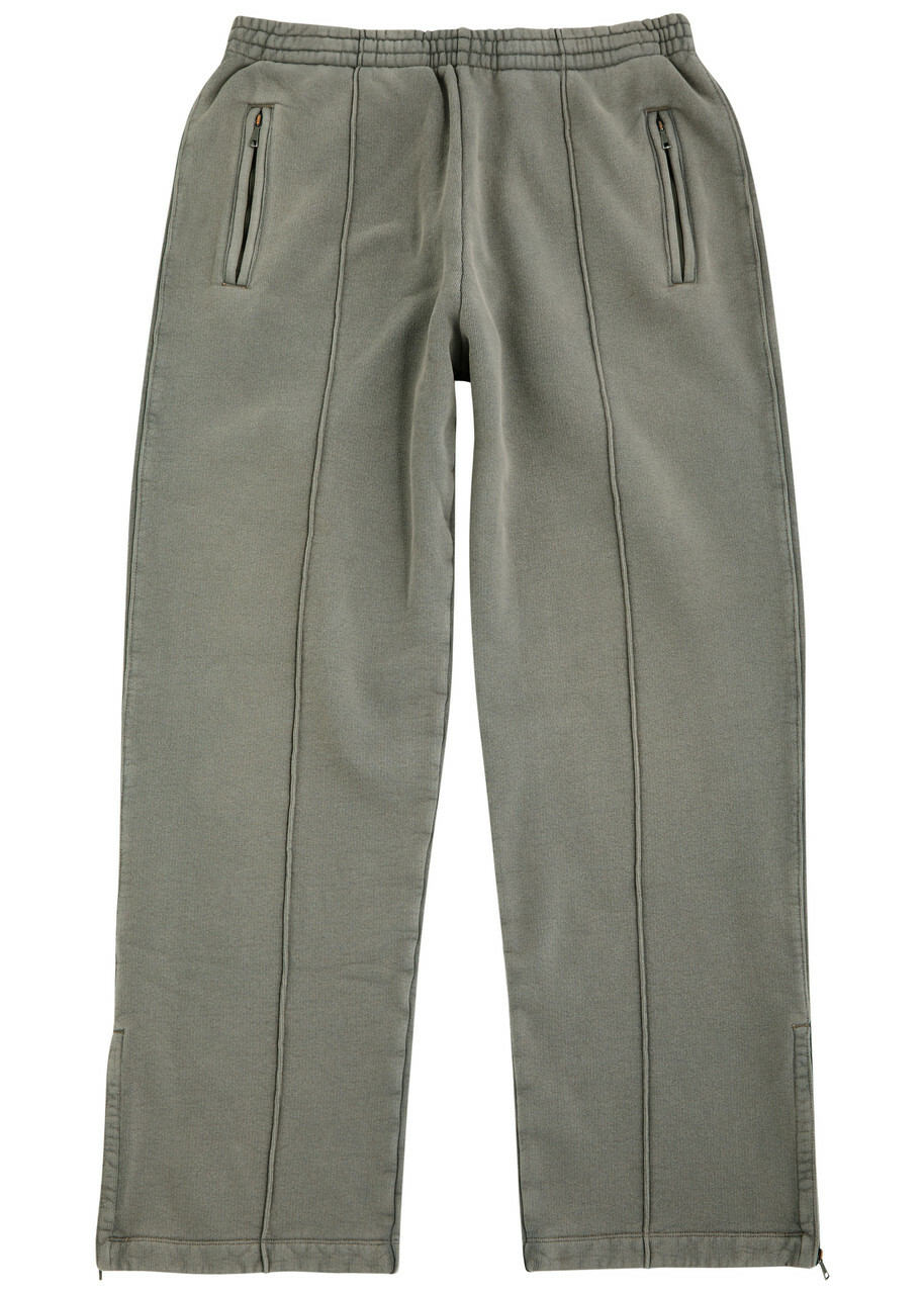 Our Legacy Faded Cotton Track Pants Grey Our Legacy