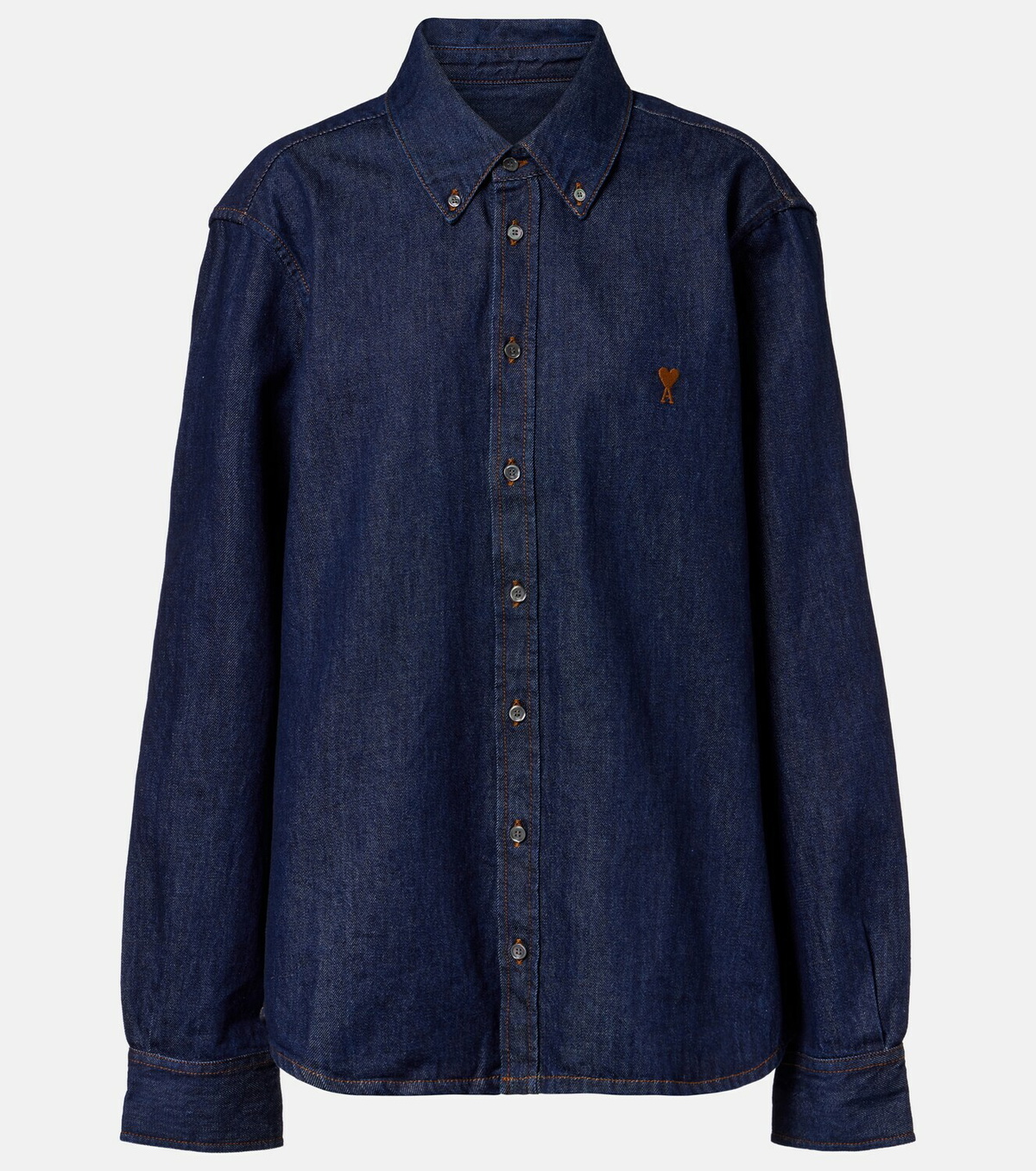 Ami Paris Ami De Cœur denim shirt AMI