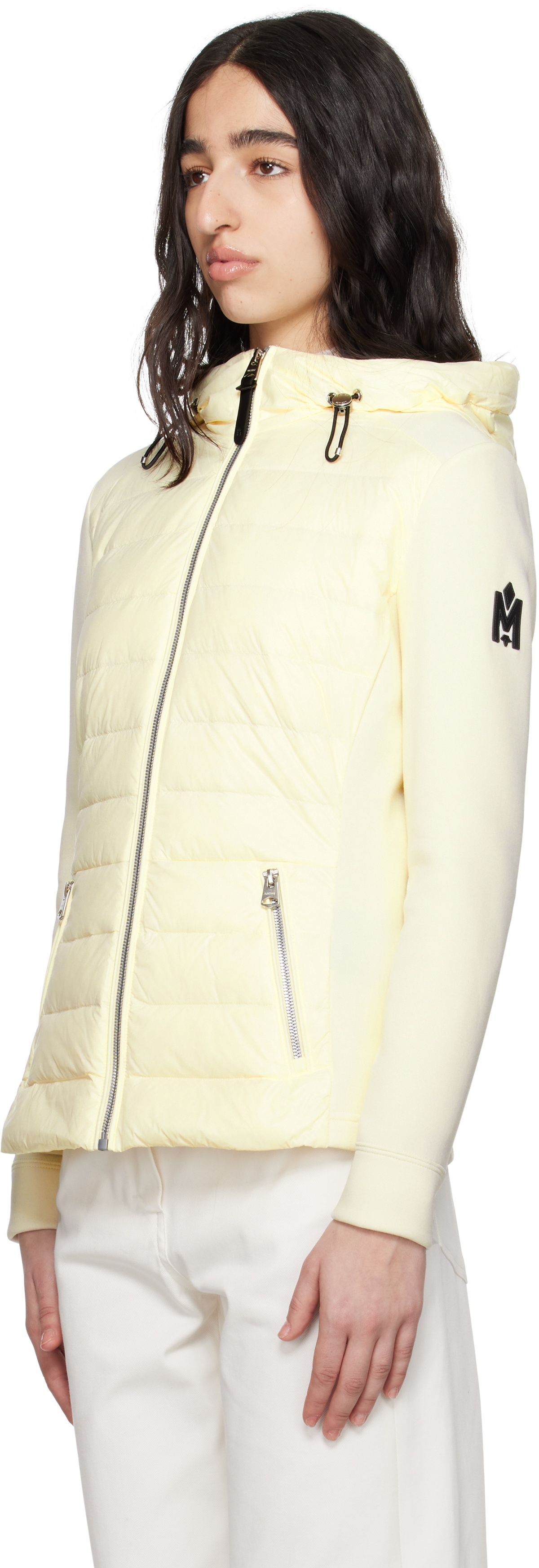 MACKAGE Off-White Della-R Hybrid Down Jacket Mackage