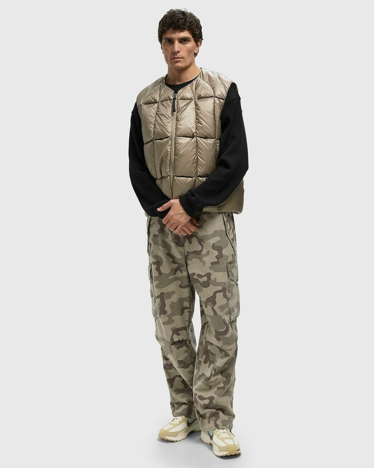 Goldwin 0 Three-Dimensional Down Light Vest gold Men Goldwin