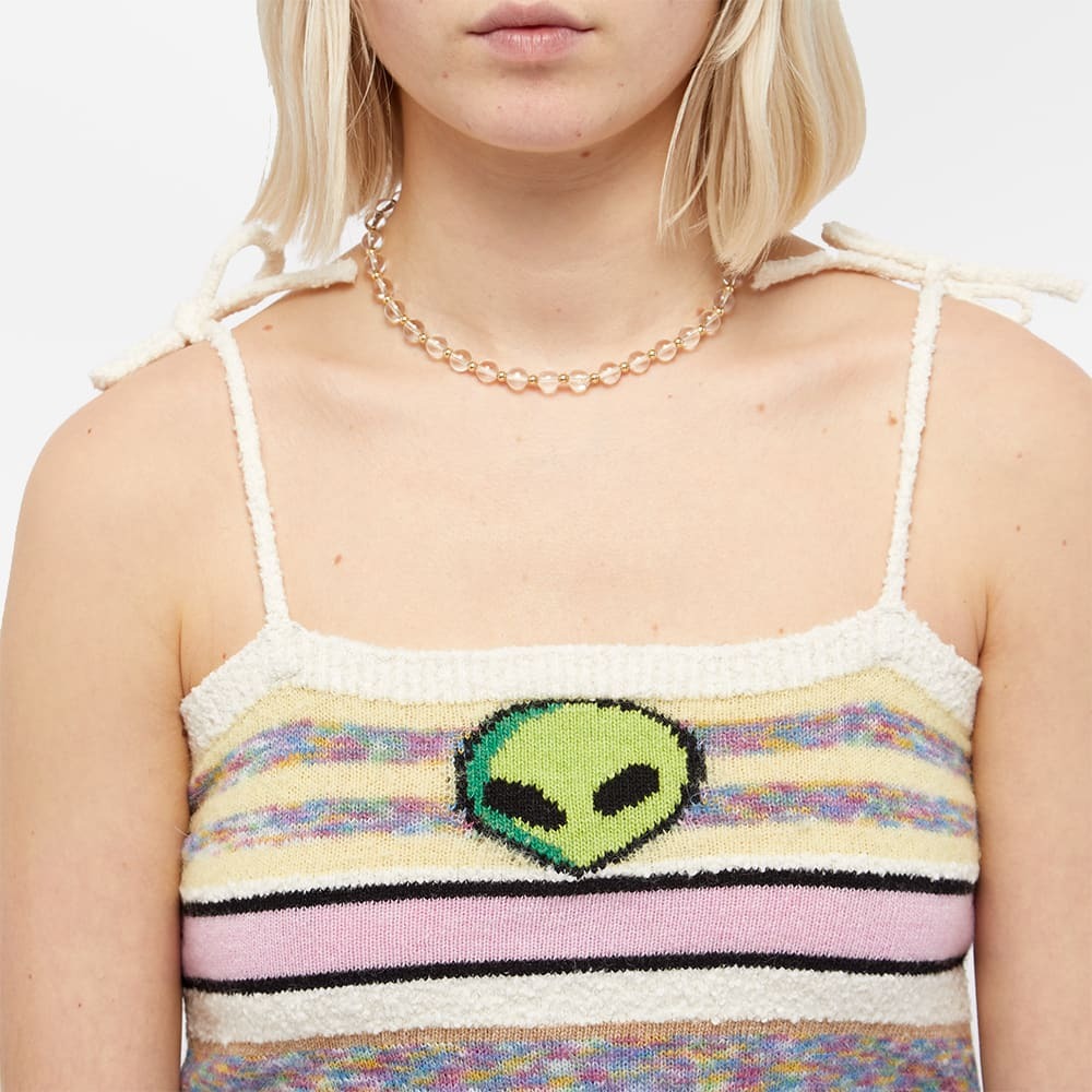 Soulland Women's Alien Crop Top in Multi Light Soulland