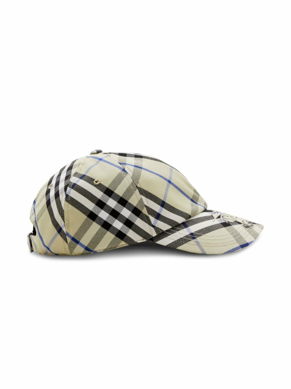 Burberry Neutral Nova Check Baseball Cap Burberry
