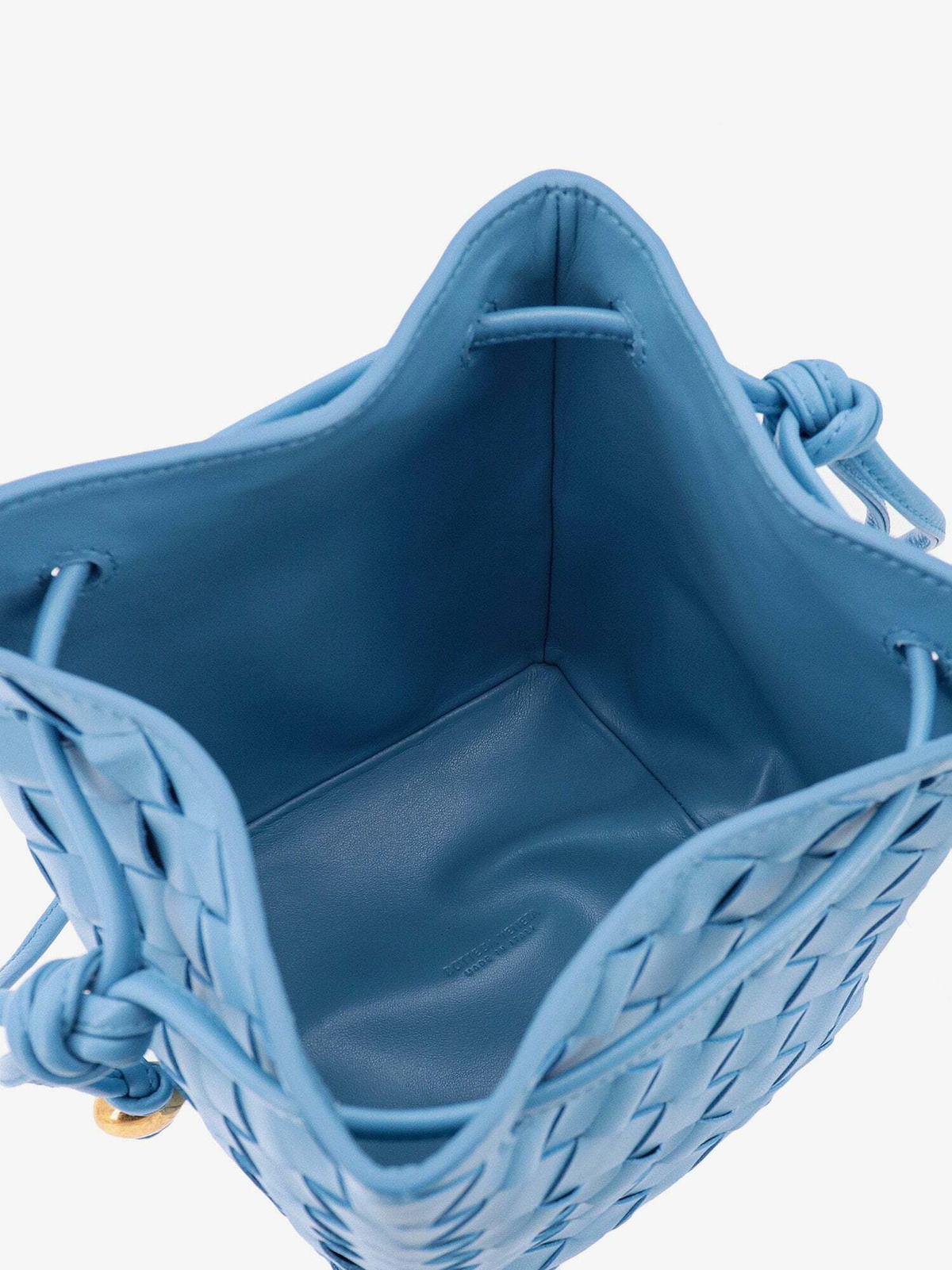 Bottega Veneta Bucket Bag Blue Womens Bottega Veneta