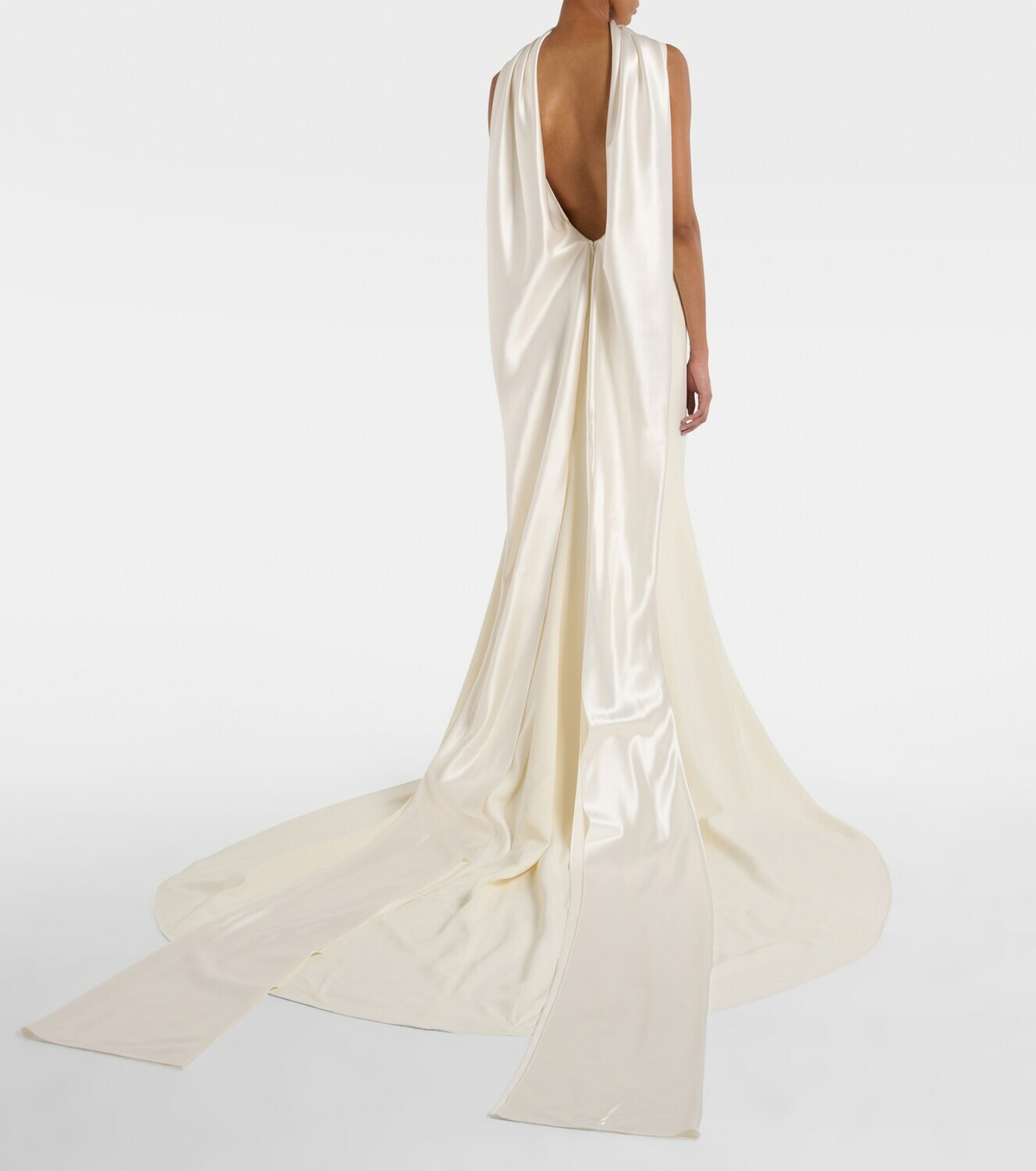 Danielle Frankel Bridal Miles wool-blend gown Danielle Frankel