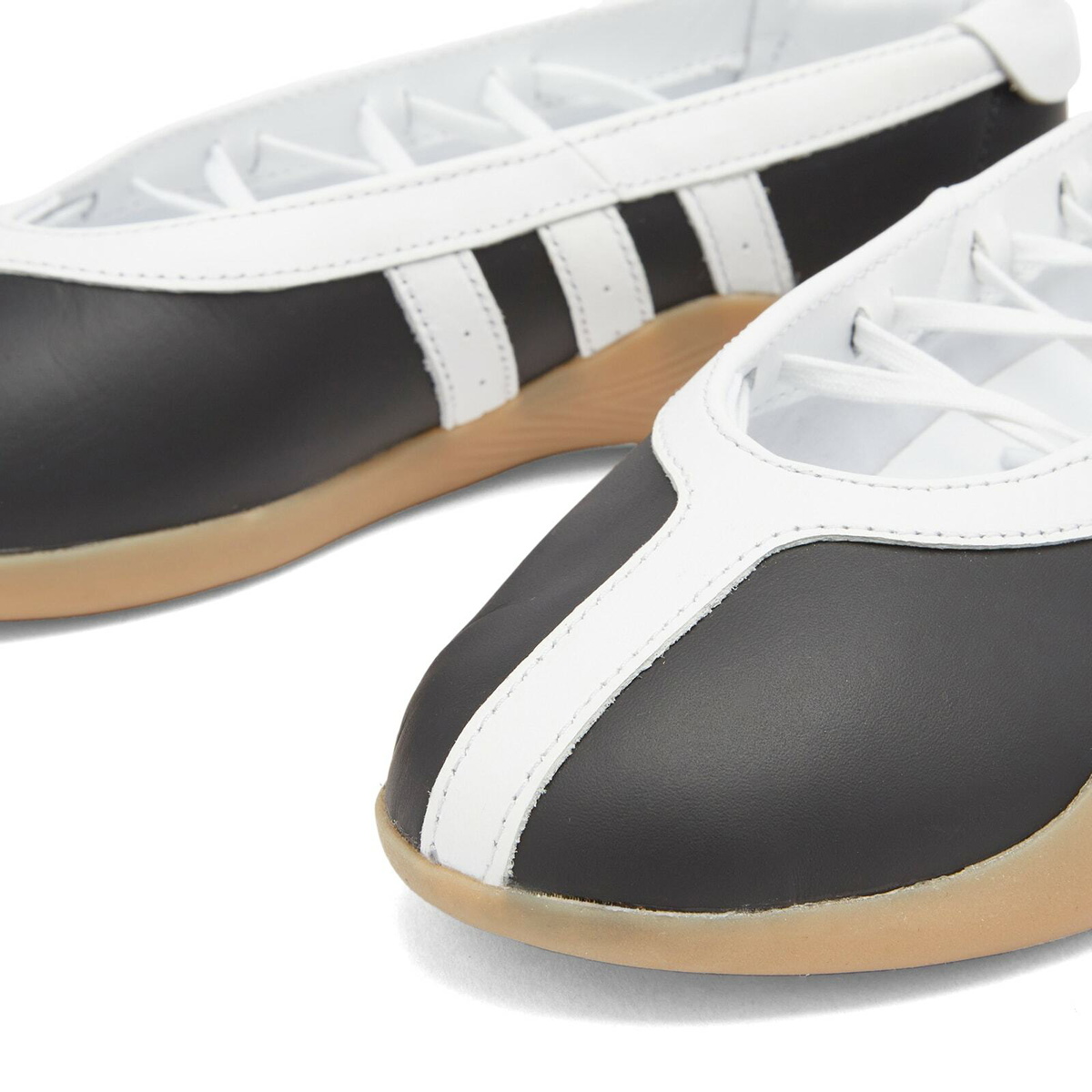 Adidas Women's W Taekwondo Mei Ballet Shoe in Core Black/White/Gum adidas