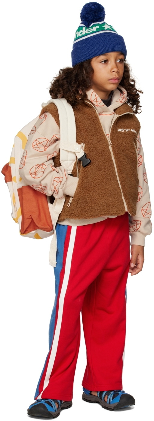 Jellymallow Kids Brown 'Hello' Vest Jellymallow