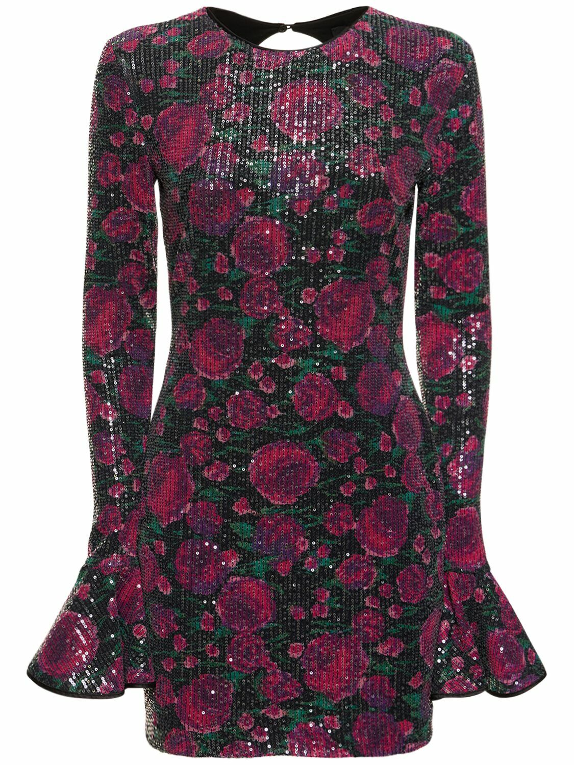 ROTATE - Sequined Open Back Mini Dress Rotate