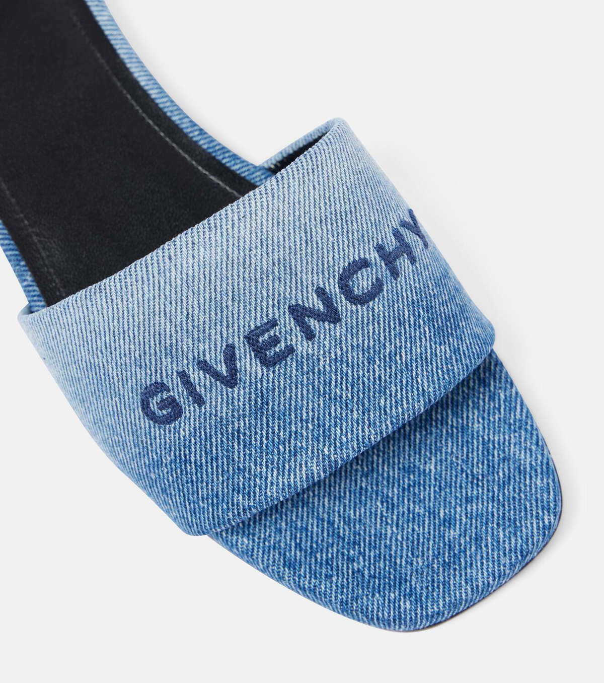 Givenchy Logo denim slides Givenchy