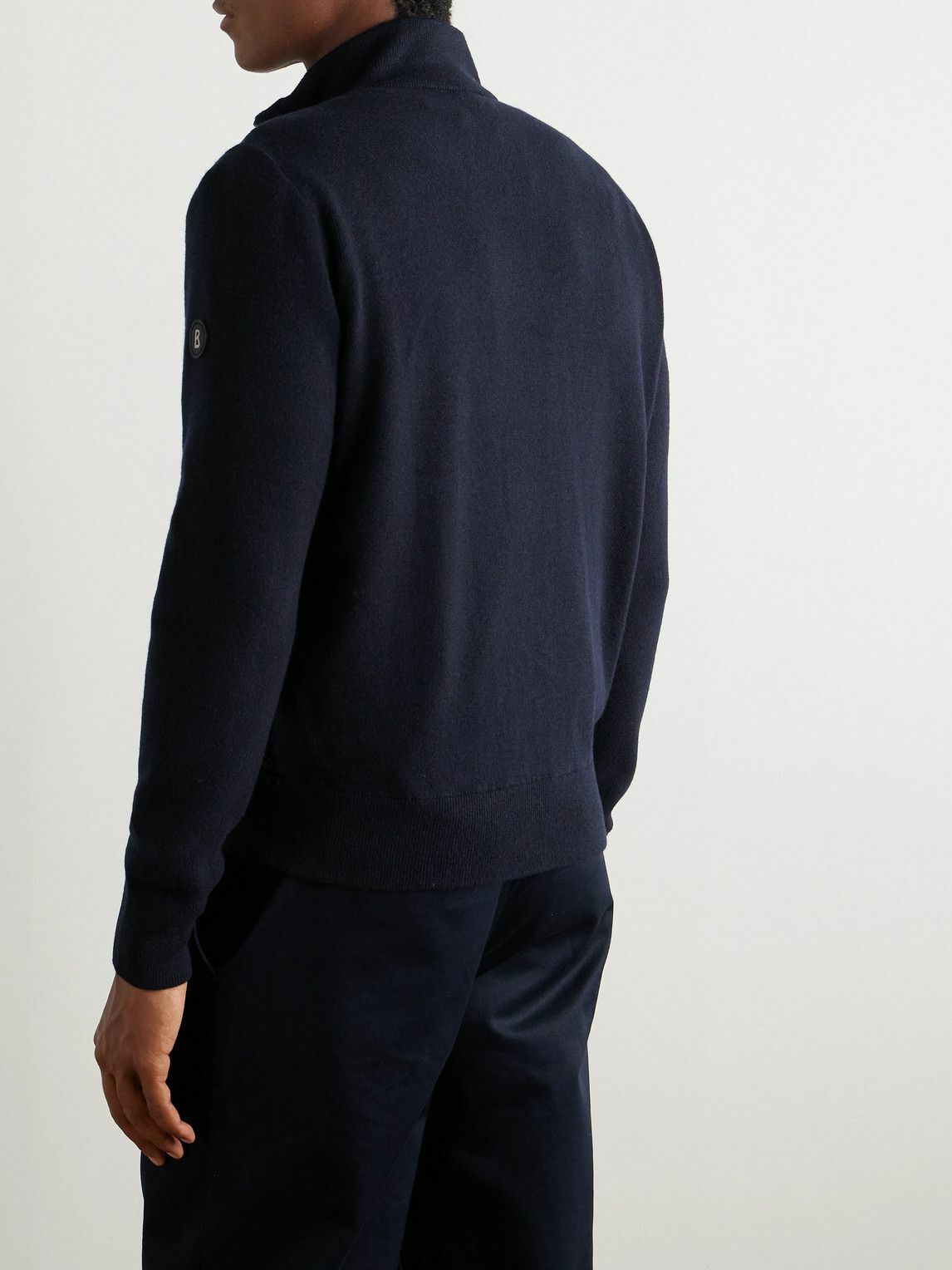 Bogner - Zisco Slim-Fit Quilted Shell-Panelled Wool Down Jacket - Blue ...