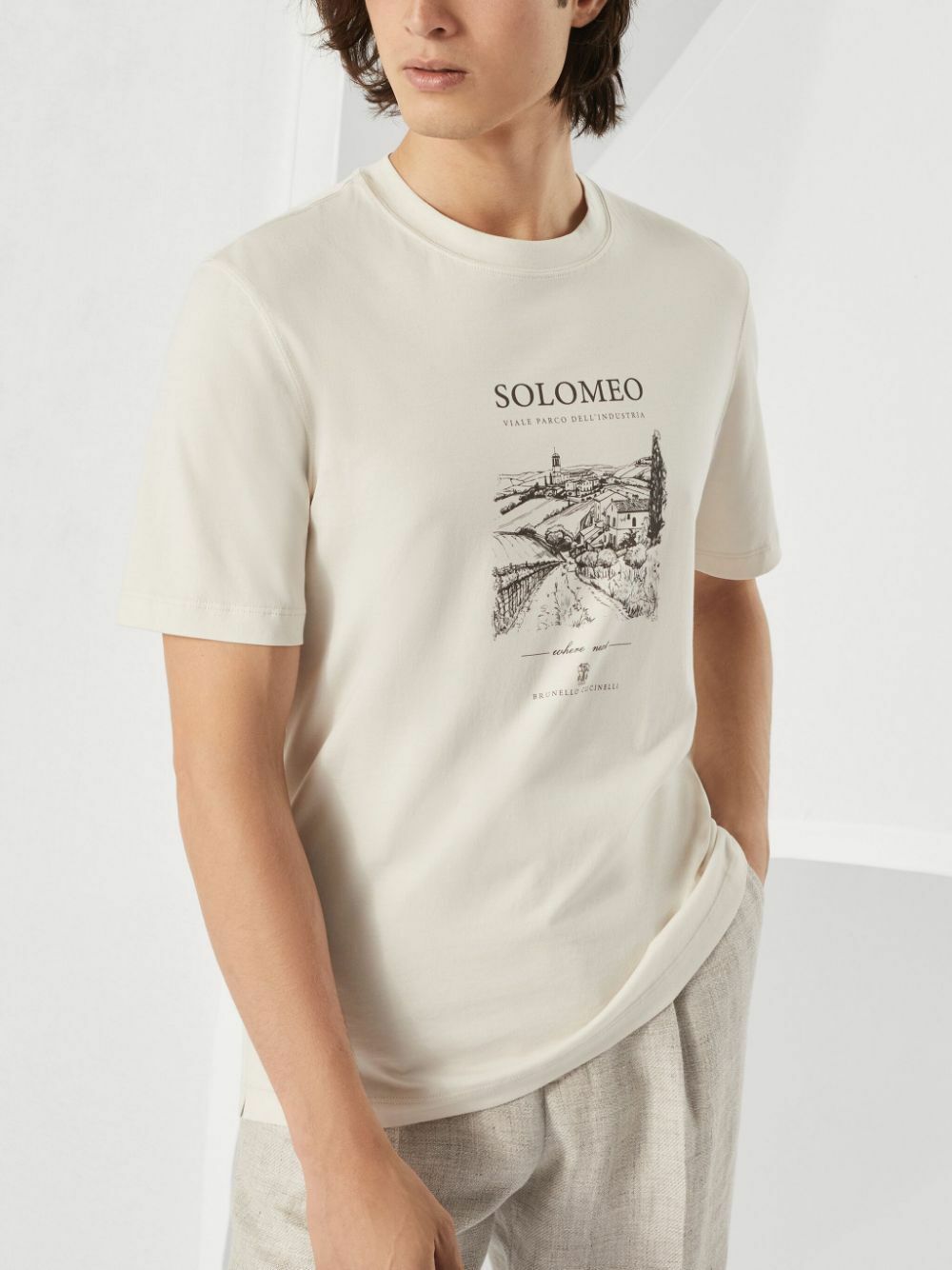 Brunello Cucinelli Solomeo T-Shirt Brunello Cucinelli