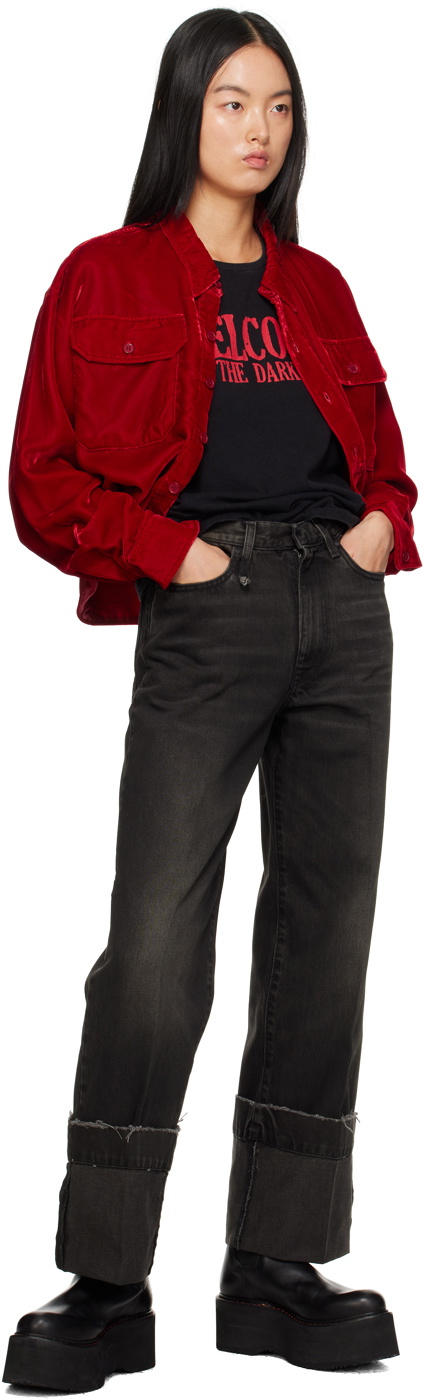 R13 Black Nina Jeans R13