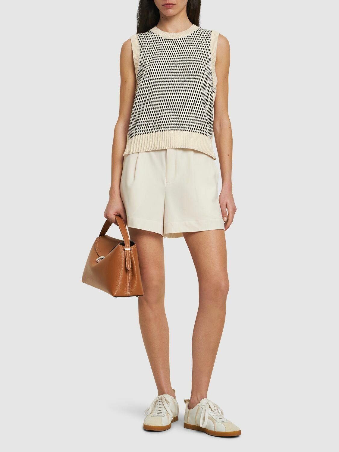 VARLEY Knowles Textured Knit Vest Varley