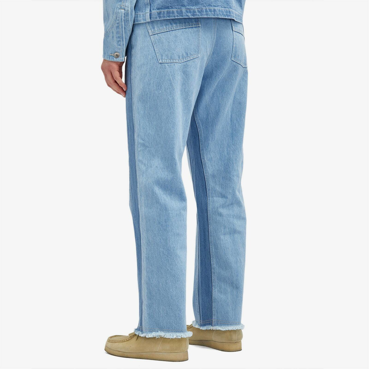 Magic Castles Men's Trip Jean in Indigo Denim Mix Magic Castles